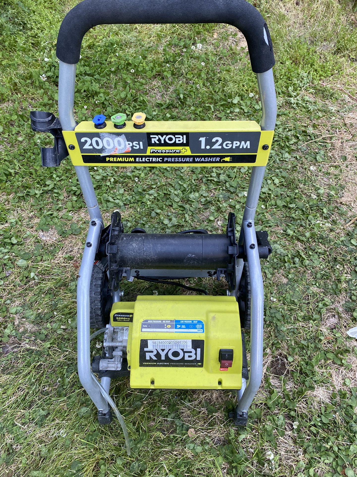 Ryobi 2,000 PSI 1.2 GPM Electric Pressure Washer for Sale in High Point ...