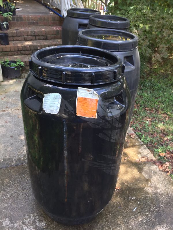 Walmart 55 Gallon Water Storage