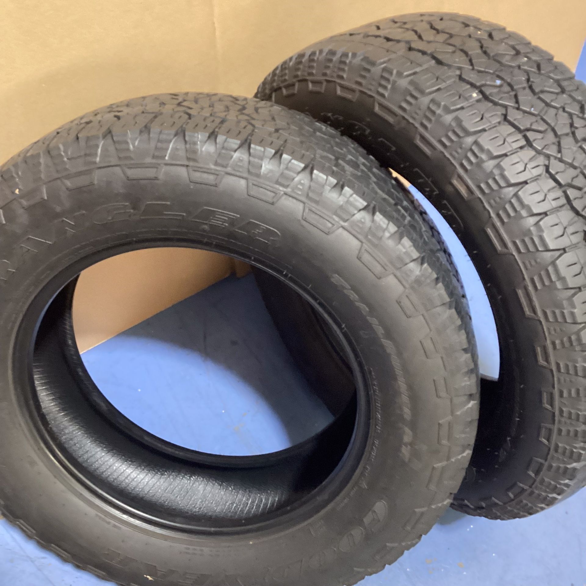 275/65-20 Goodyear Wrangler Trailrunner AT 2 Tires 275/65 R20 126/23S ...