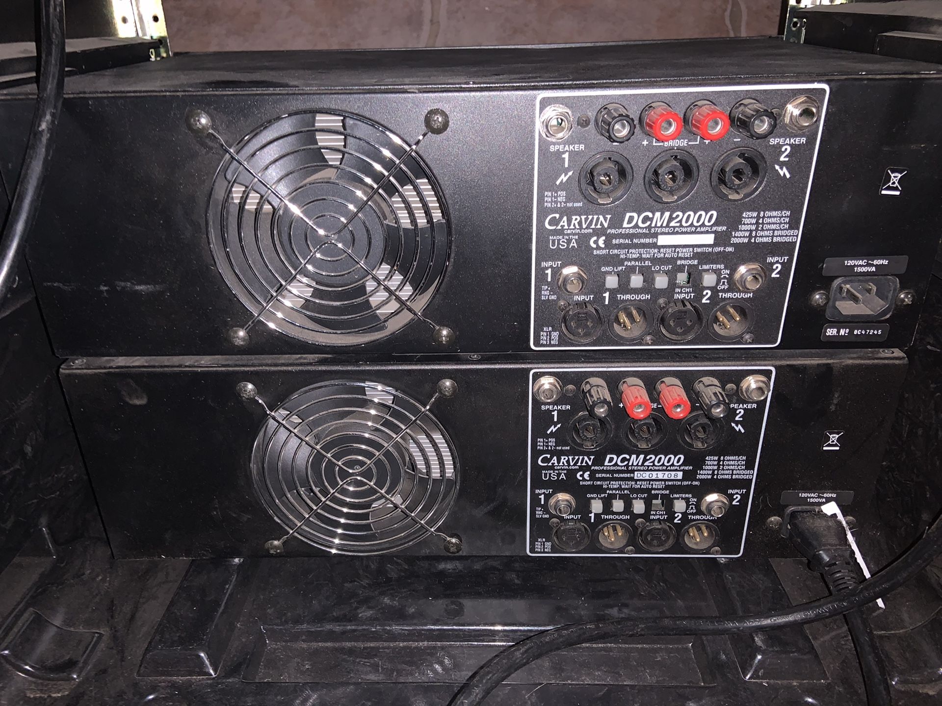 Carvin DCM2000 Power Amplifier for Sale in Phoenix, AZ - OfferUp