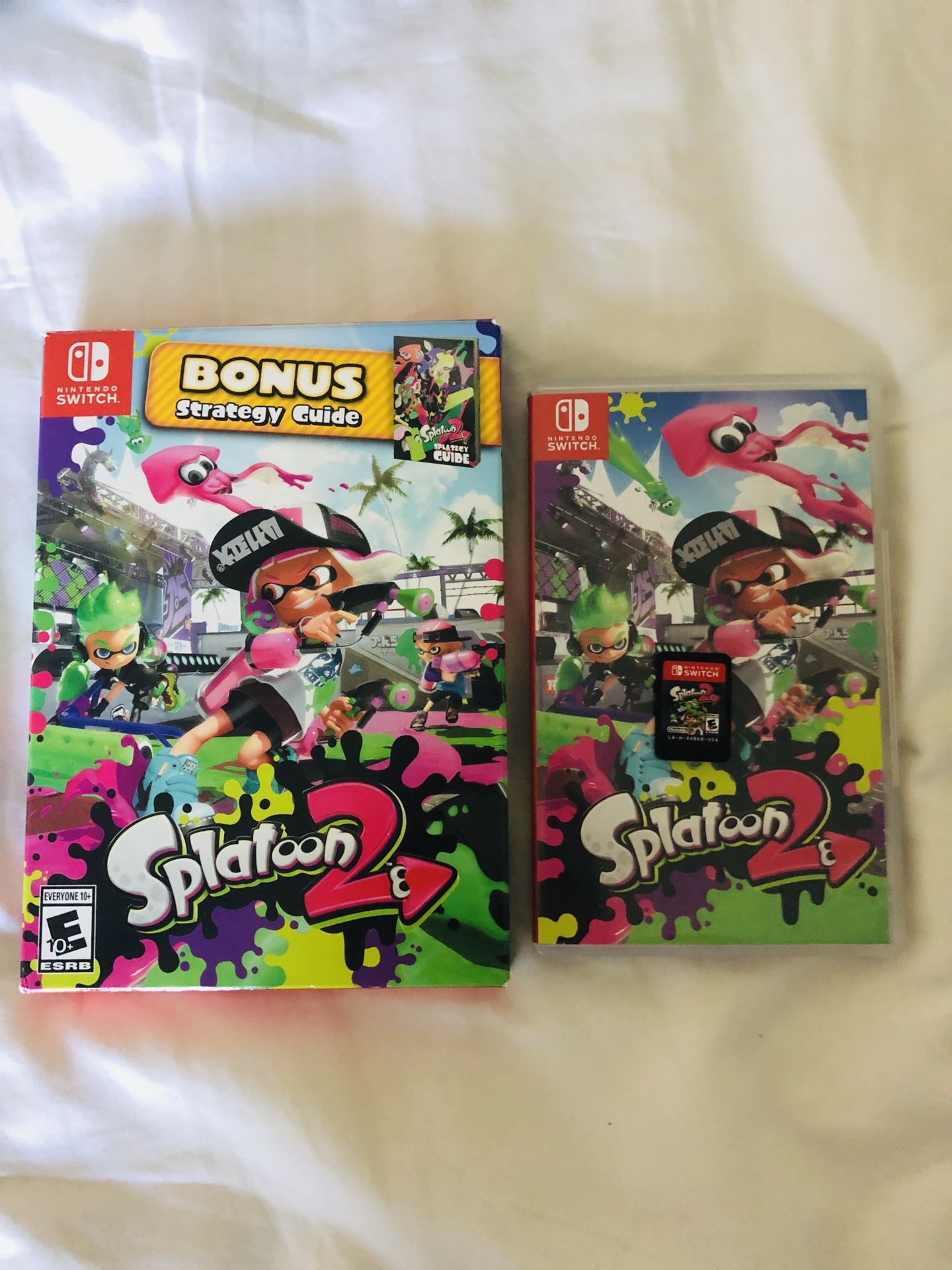 Nintendo Switch Splatoon 2 game with guide for Sale in Paradise Valley ...