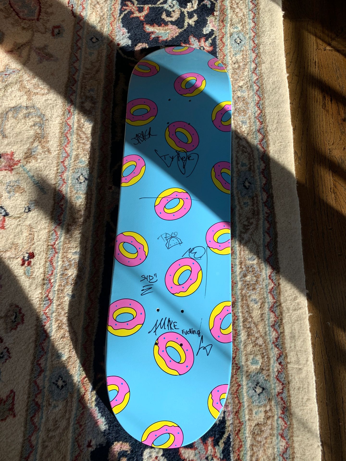 Odd Future Supreme Gucci BAPE Signed signature mint new skateboard deck ...