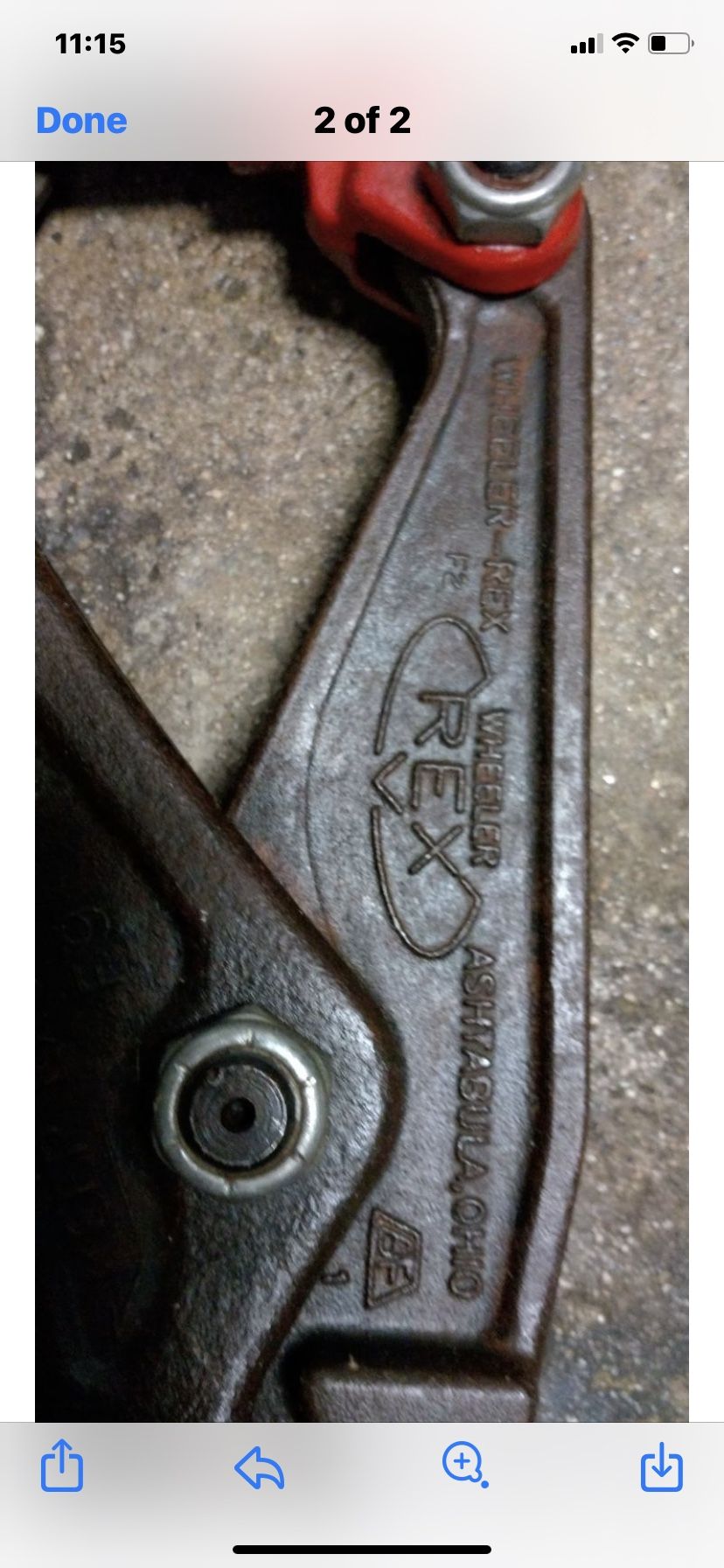 Wheeler Rex ( Ratchet Cast Iron & Clay Soil Pipe Cutter) for Sale in ...
