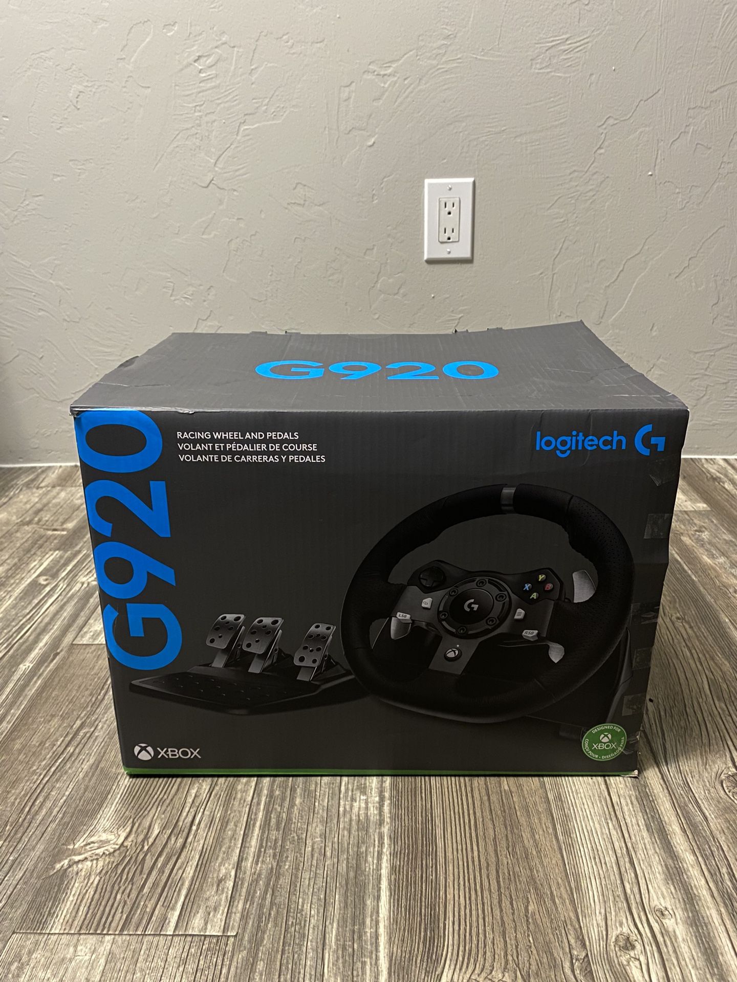 Logitech Steering Wheel with Pedals for Sale in Tucson, AZ - OfferUp