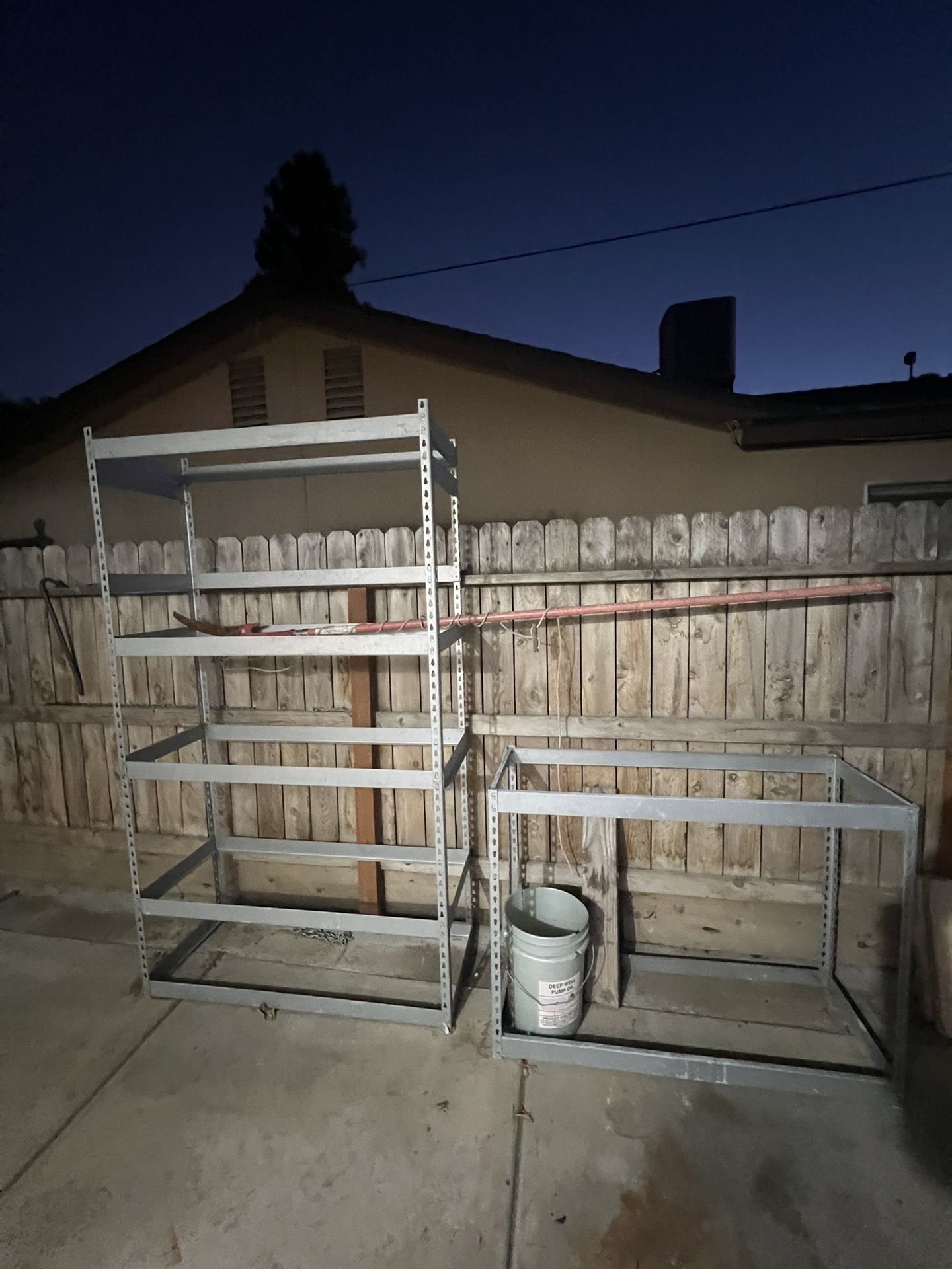 Free Metal Storage Racks for Sale in Visalia, CA - OfferUp