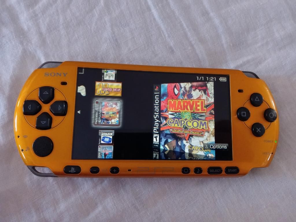 LIKE NEW !!! YELLOW * 3001 * - SLIM - PSP WITH 5,000 GAMES for Sale in ...