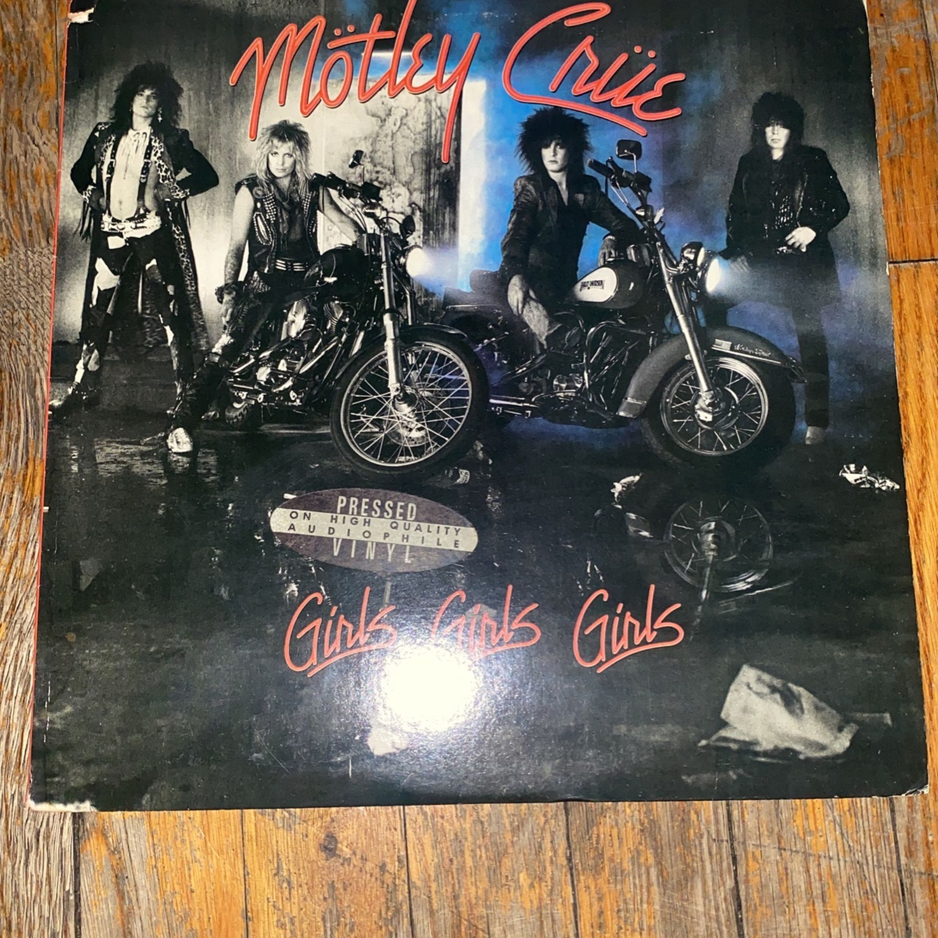 Motley Crue Girls Girls Girls Motorcycle