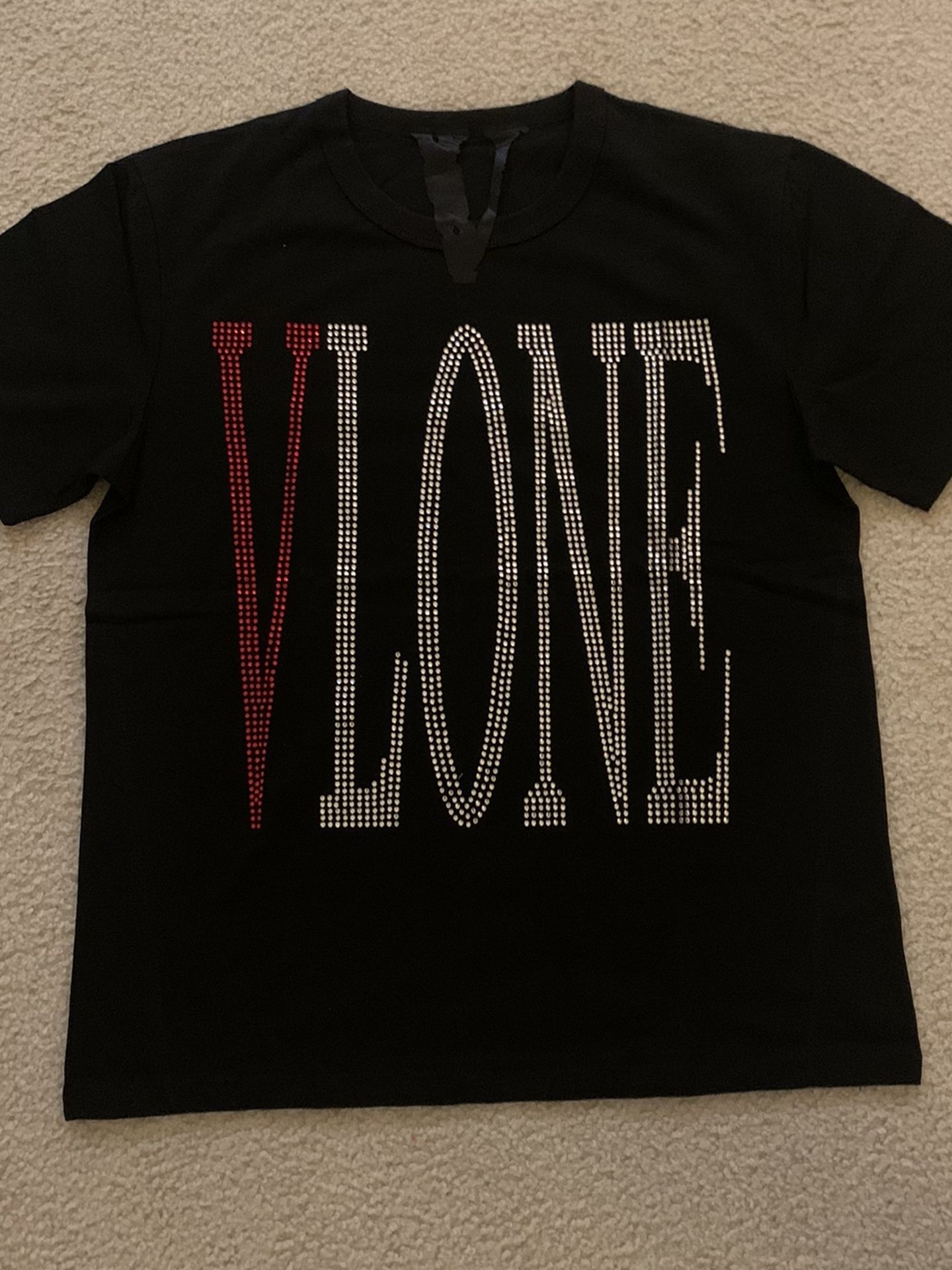 Vlone Swarovski Rhinestone Staple Tee for Sale in McCordsville, IN ...