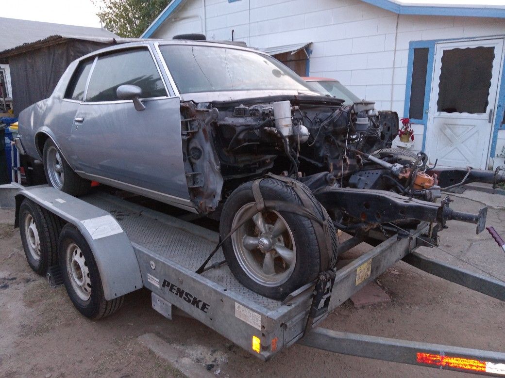 G Body Frame Roller Frame With NO Wheels Monte Carlo Cutlass Regal for ...