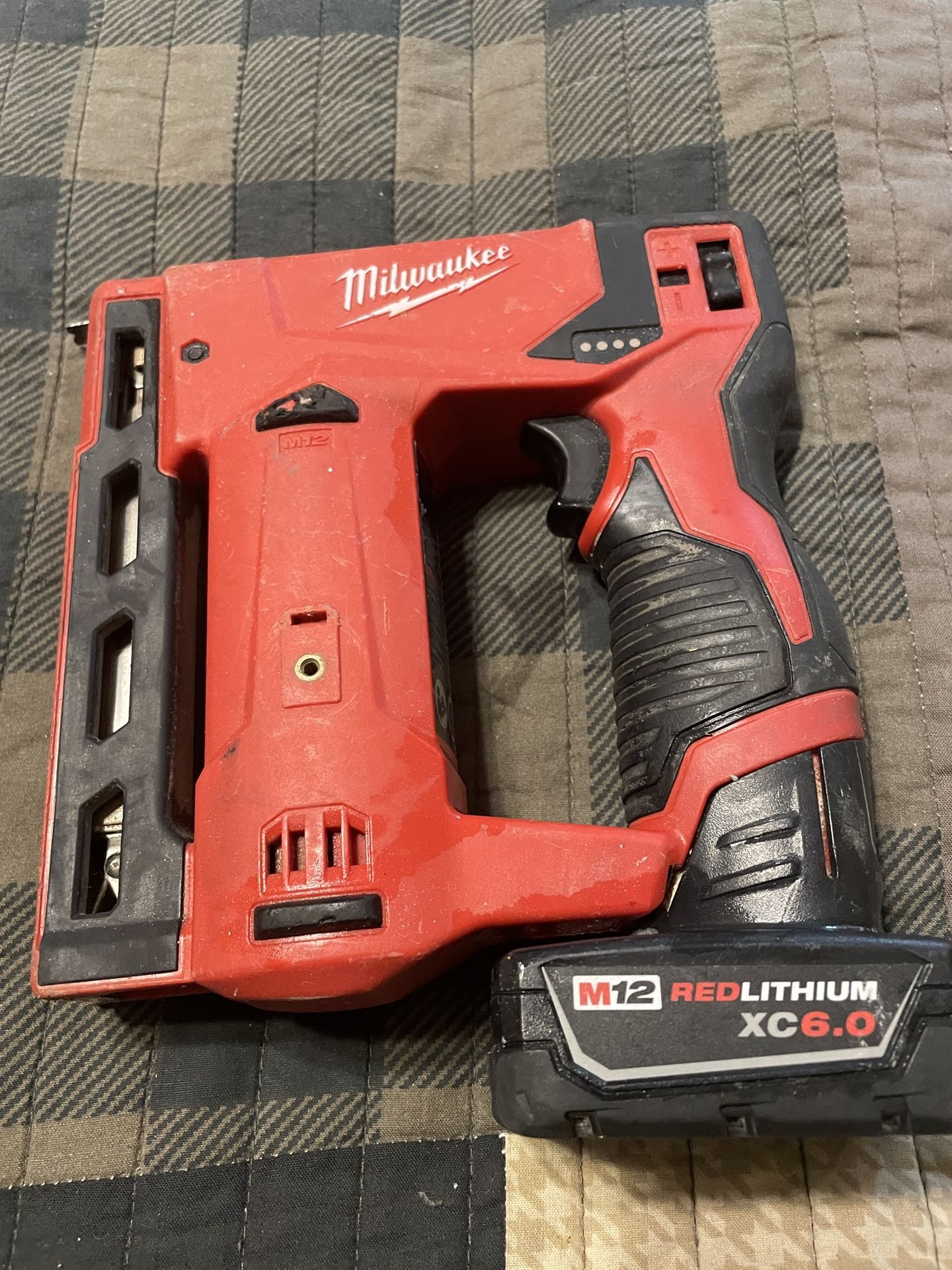Milwaukee M12 Staple Gun With Battery for Sale in Spring Valley, CA ...