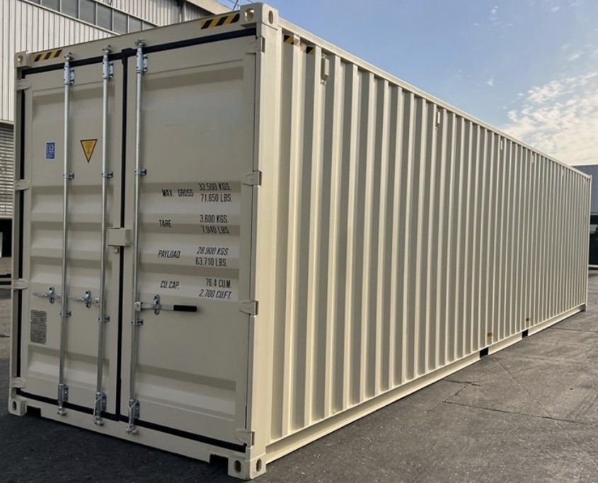 NEW 40HC Beige One Trip Shipping Containers For Sale for Sale in Chicago, IL - OfferUp