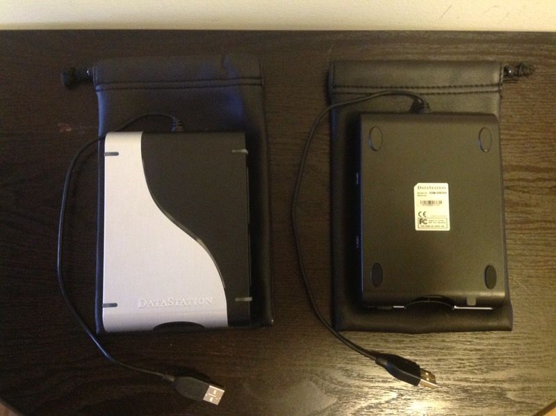 Data Station IOM-DS701 Floppy disk and multi card reader (SD CFMD MS ...