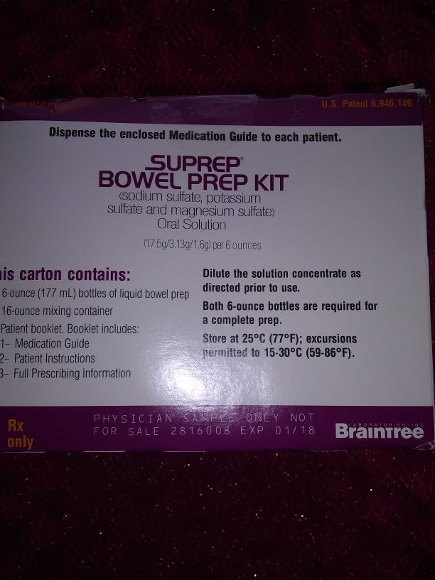 Colonoscopy Prep Kit