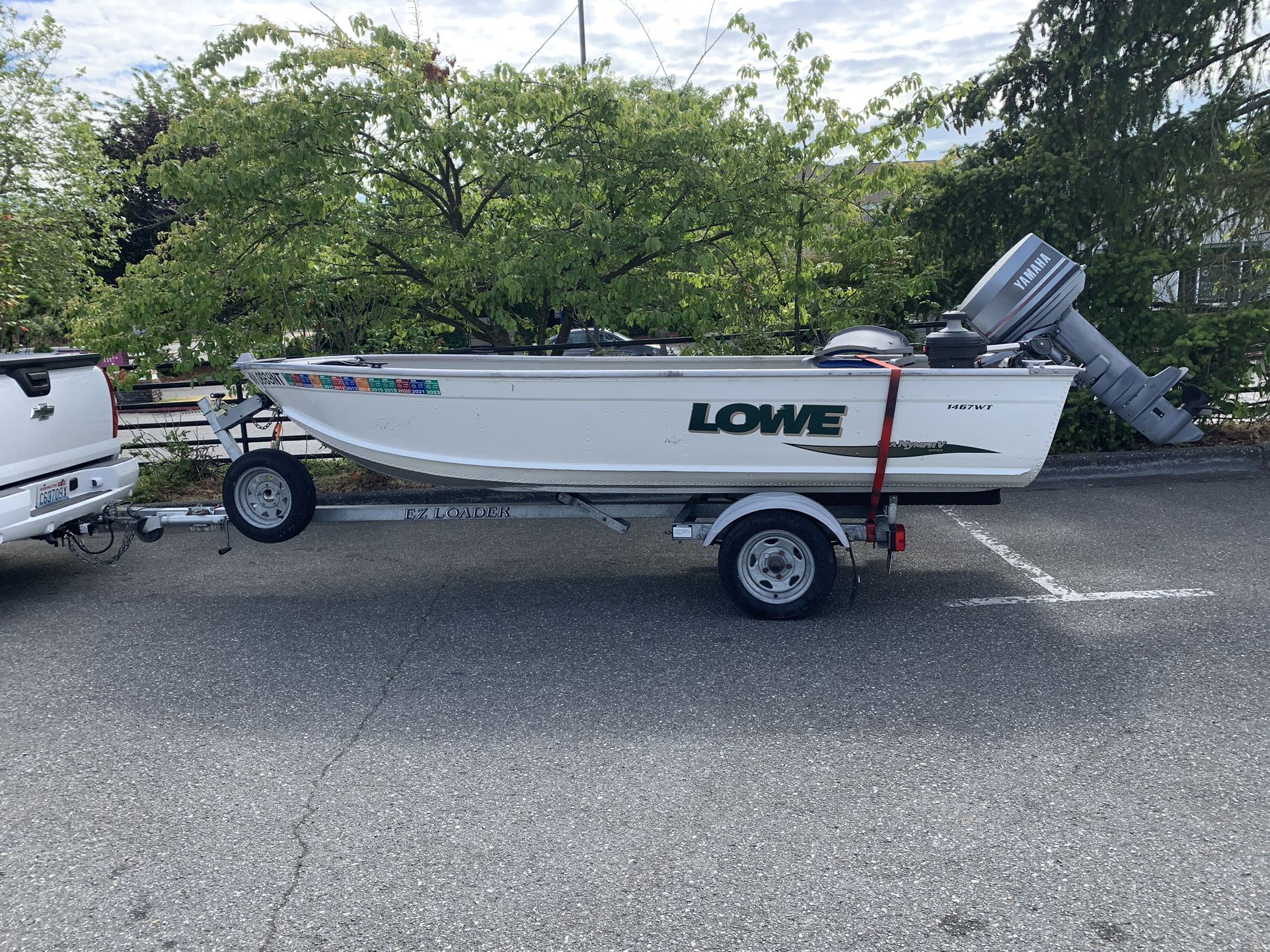 2007 Lowe Sea Nymph 1467 Yamaha 25hp for Sale in Auburn, WA - OfferUp