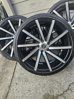 20 Inch 5 Lug Rims, 5x115 or 5x114.3 (4) Brand New 245/35/20, TPM ...