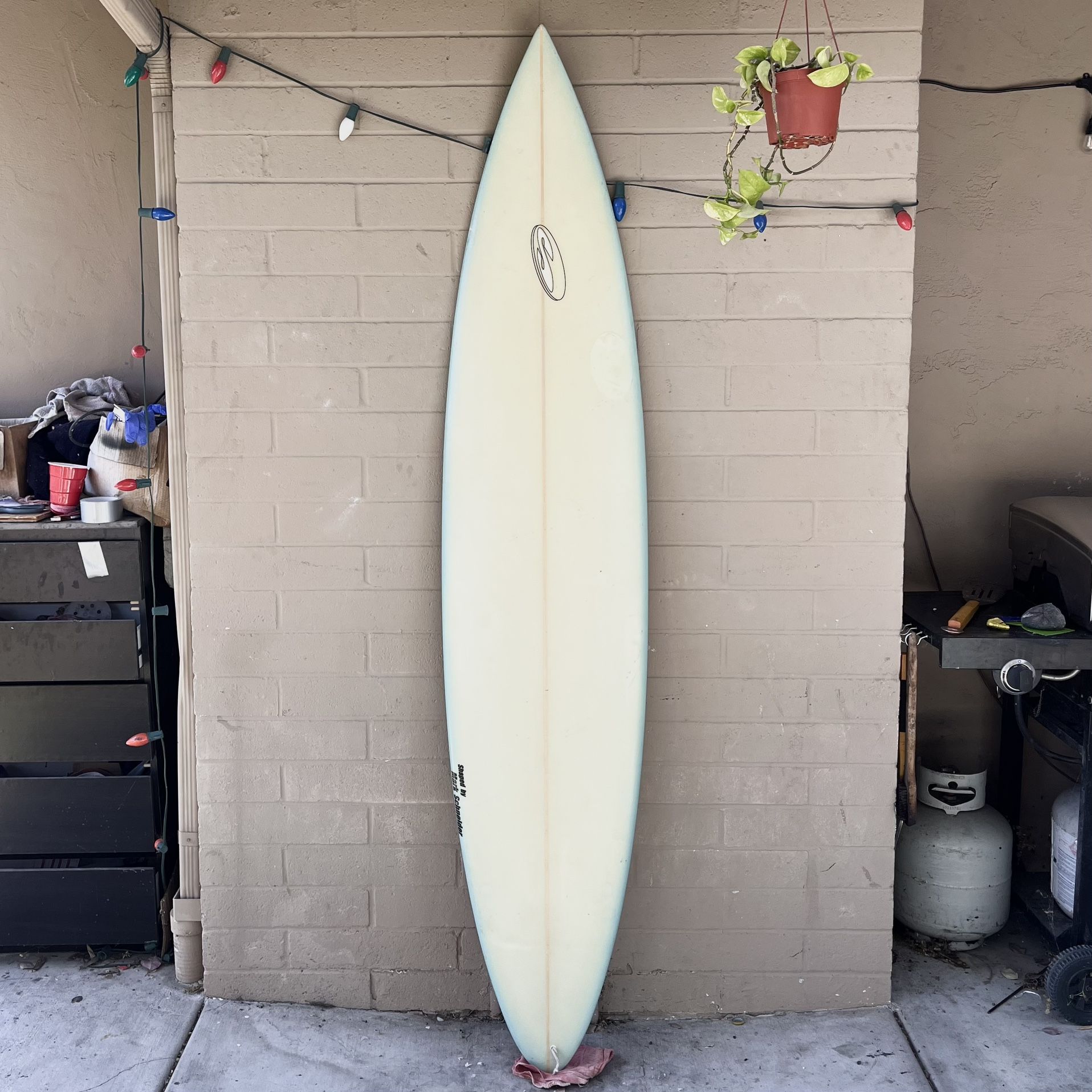 7’6 Schneider Step Up Surfboard Surf Board Stepup Semi Gun (not Channel ...