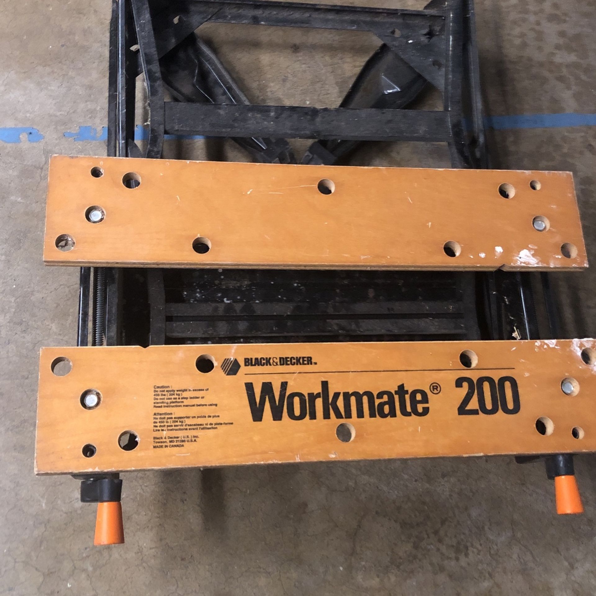 Black & Decker Workmate 200 Portable Project Center for Sale in San ...