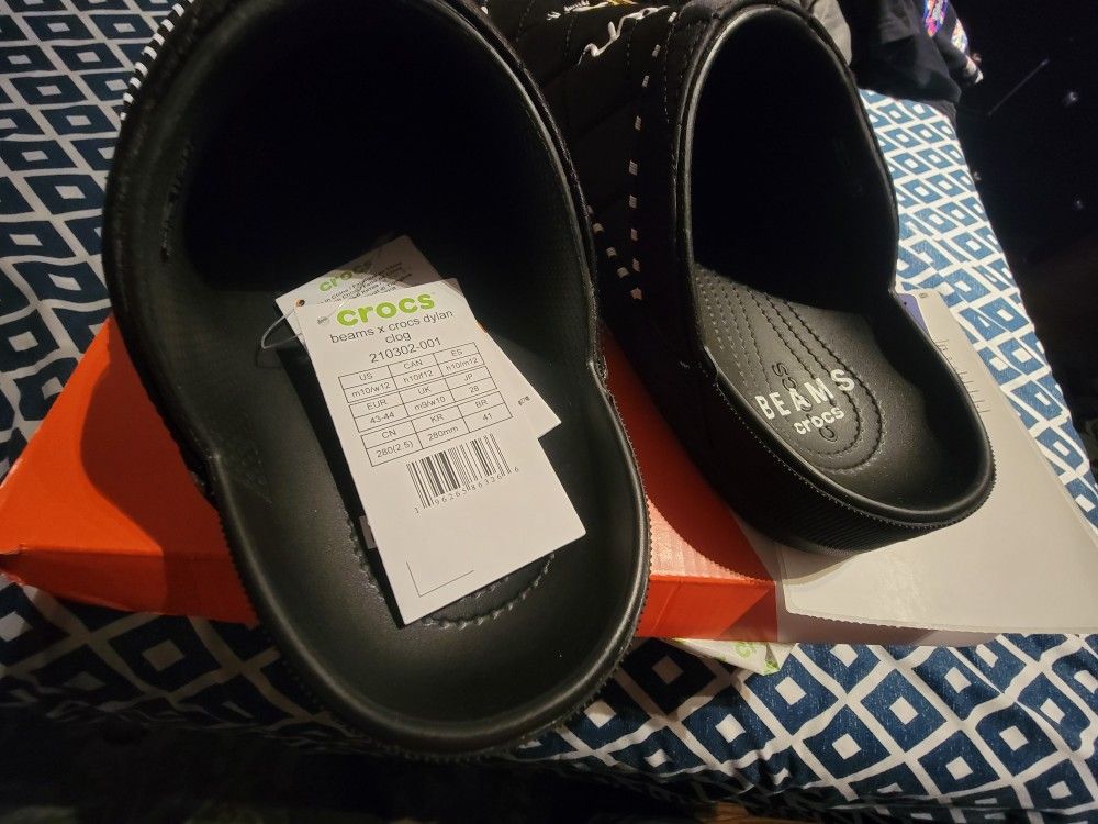 Crocs X Beams Dylan Clogs Collab Size 10 for Sale in Chicago Crocs X Beams Dylan Clogs Collab Size 10 for Sale in Chicago