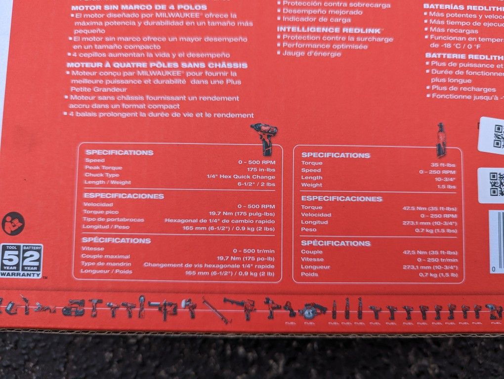Milwaukee M12 3/8 Inch Ratchet And Screwdriver Combo Kit (2401-21R) for ...