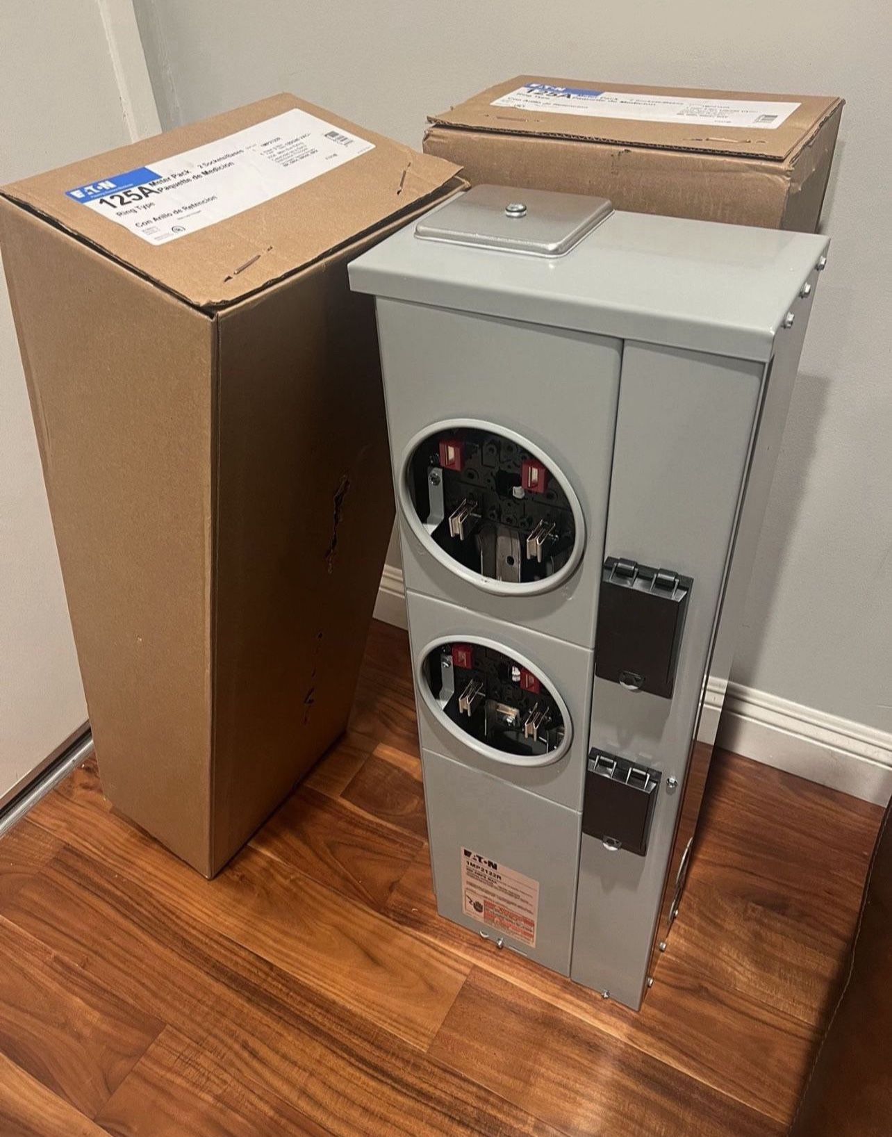 New Eaton Dual Meter Main Electrical Box for Sale in Fullerton, CA ...