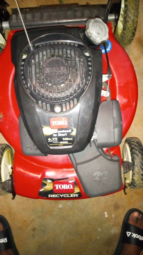 Toro Recycler (22") 149cc Kohler High Wheel Self-Propelled Lawn ...