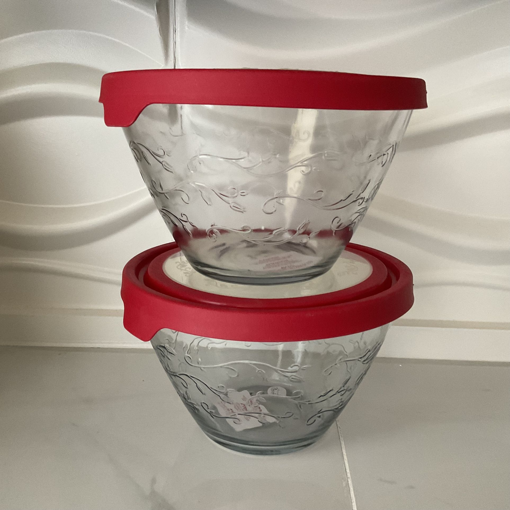 Princess House shopping Crystal Glass Covered Casserole