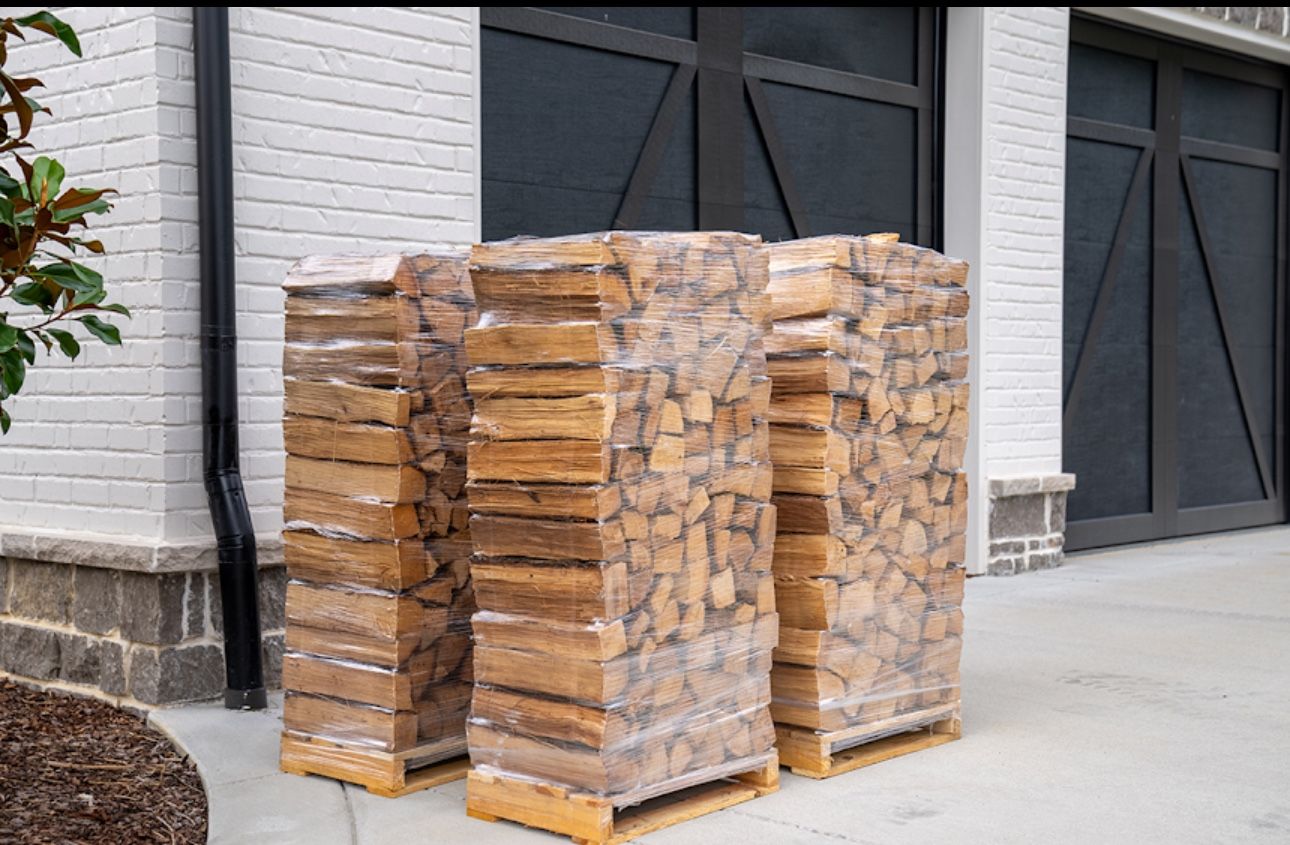 Stacked Wood Delivery for Sale in Smyrna, GA - OfferUp