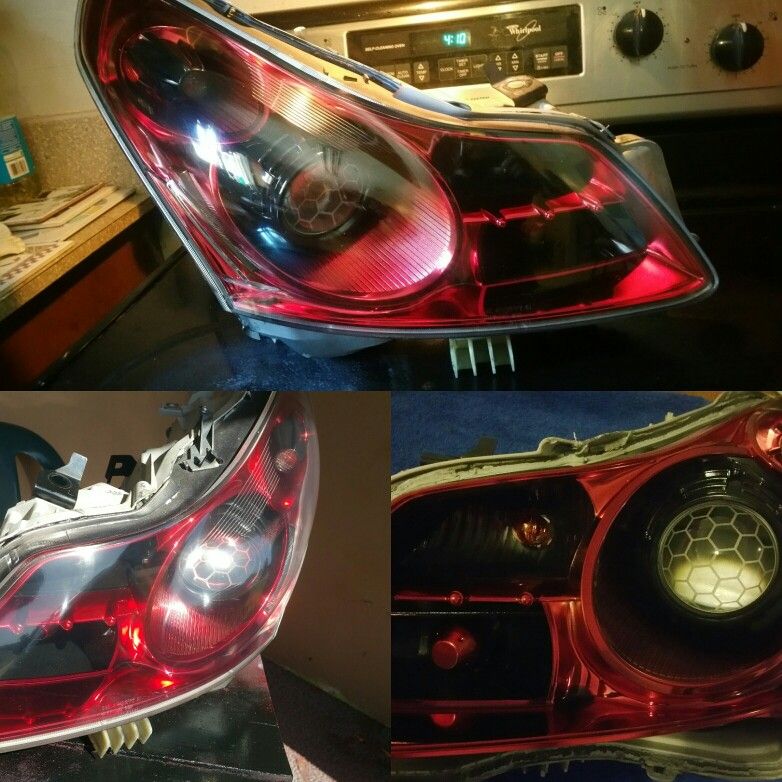 Custom G35 Headlights