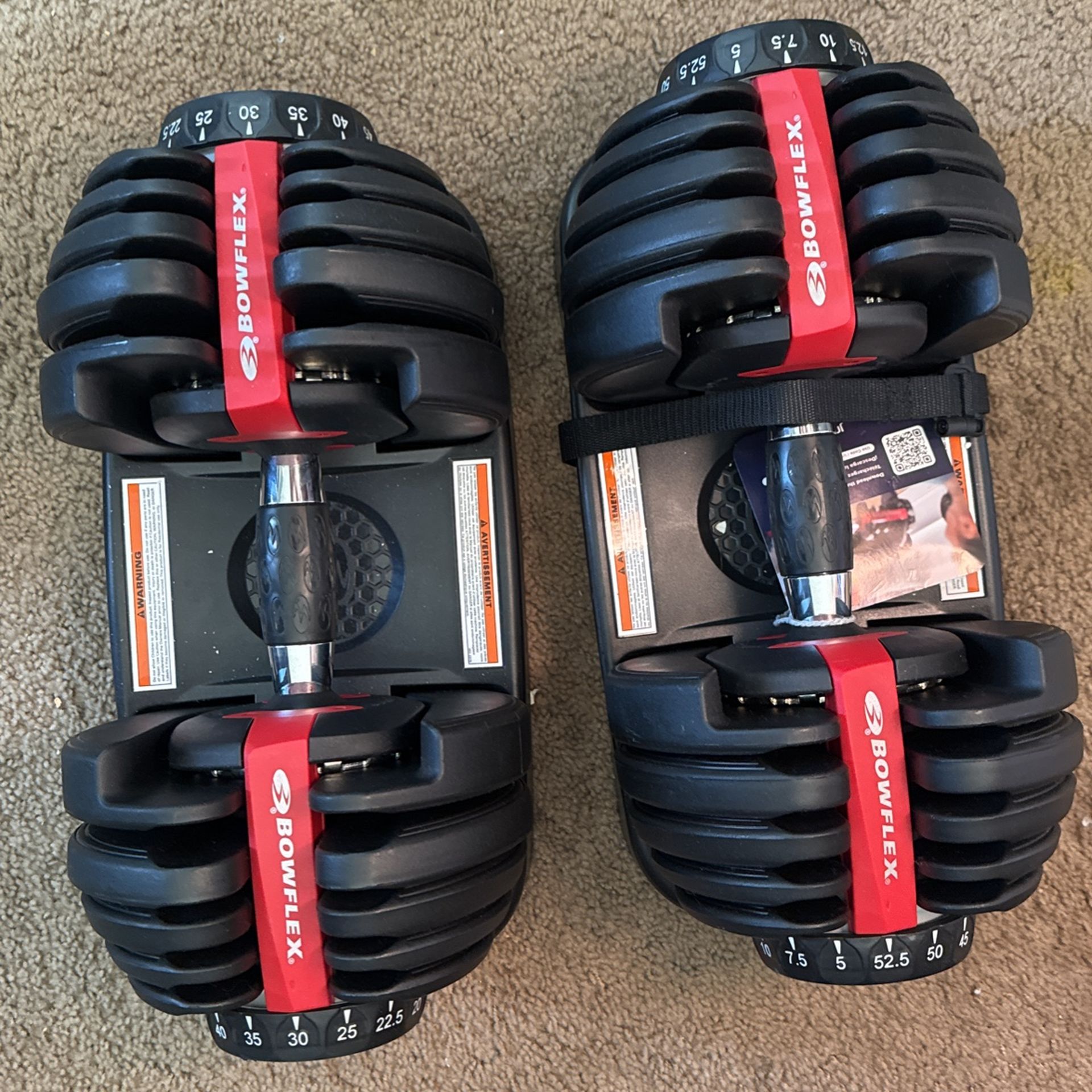 Bowflex SelectTech 552 Dumbbells - Pair for Sale in El Cajon, CA - OfferUp