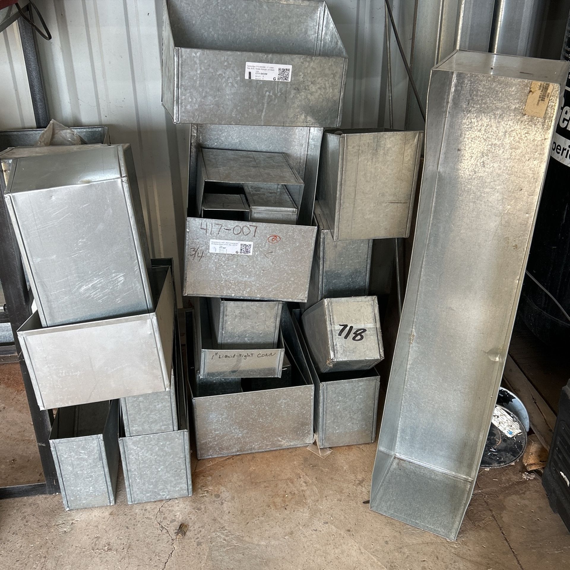 Galvanized Sheet Metal Bins for Sale in Tolleson, AZ - OfferUp