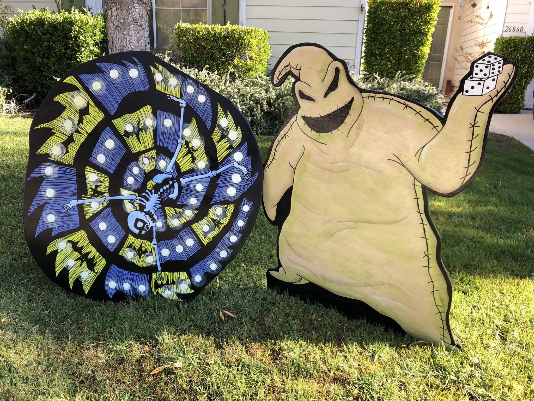 OOGIE BOOGIE & HIS ROULETTE WHEEL LAWN ART for Sale in Murrieta, CA ...