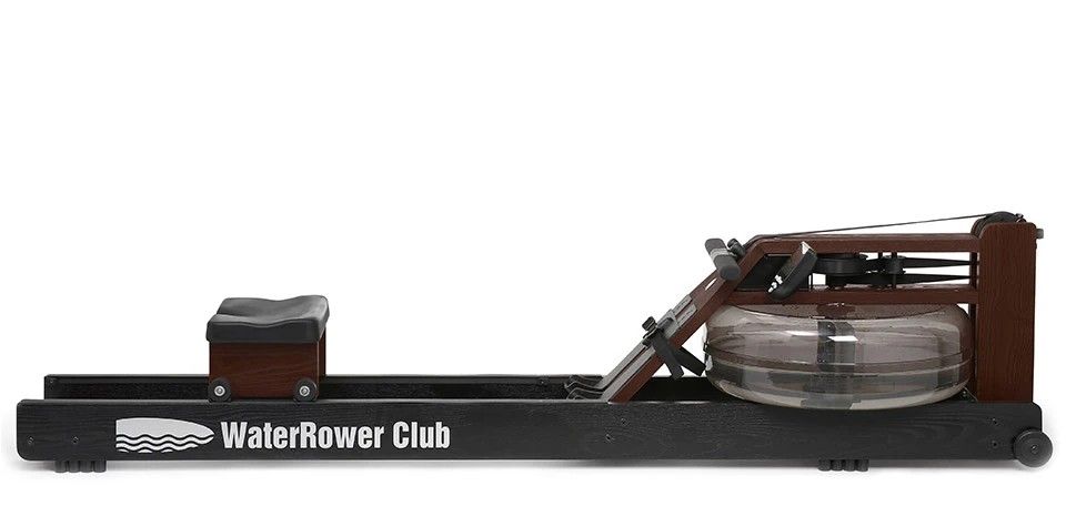 WaterRower Club Rowing Machine With S4 Monitor and HIRise Adapter Kit ...