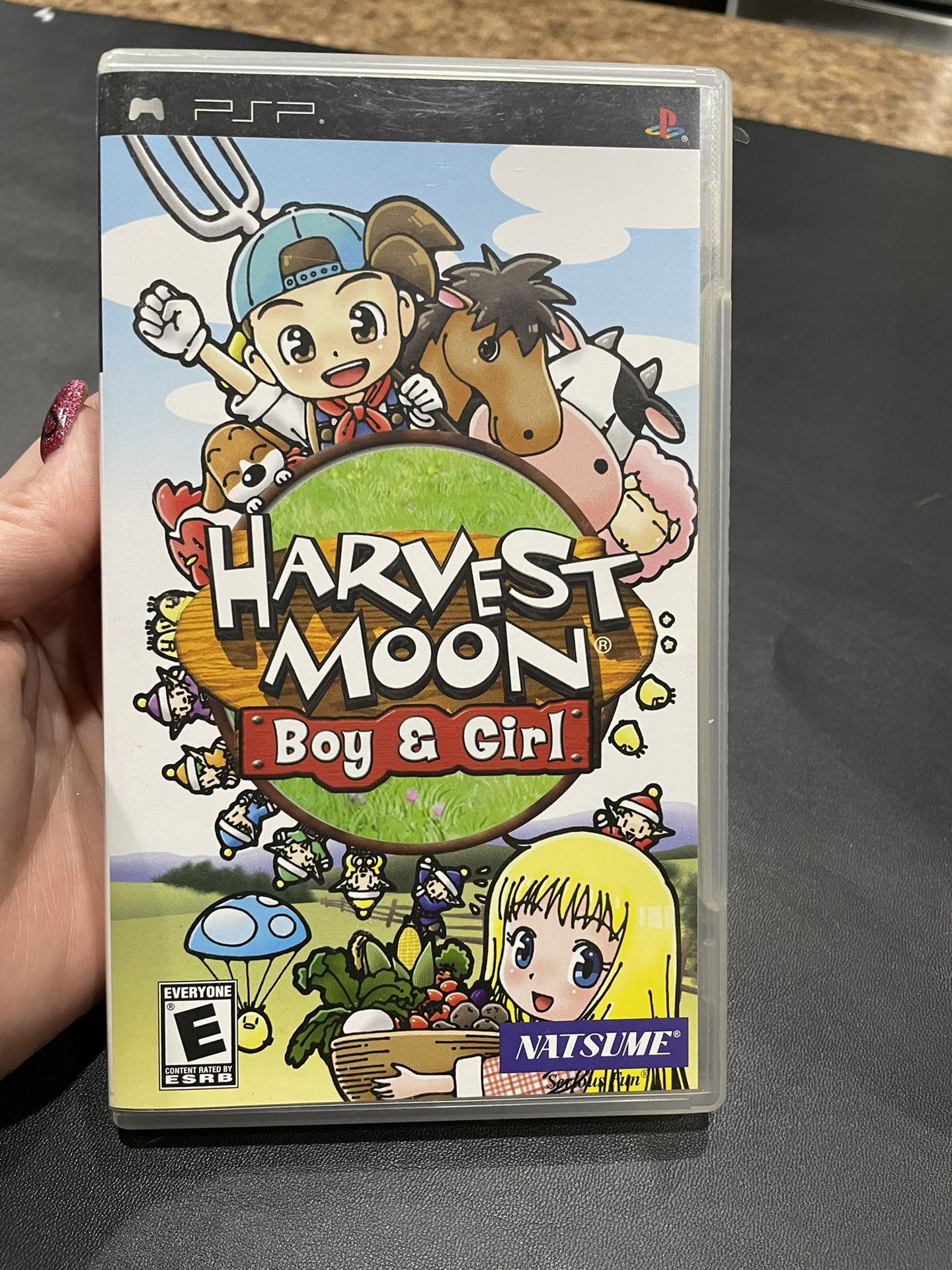 Harvest Moon Boy And Girl Psp