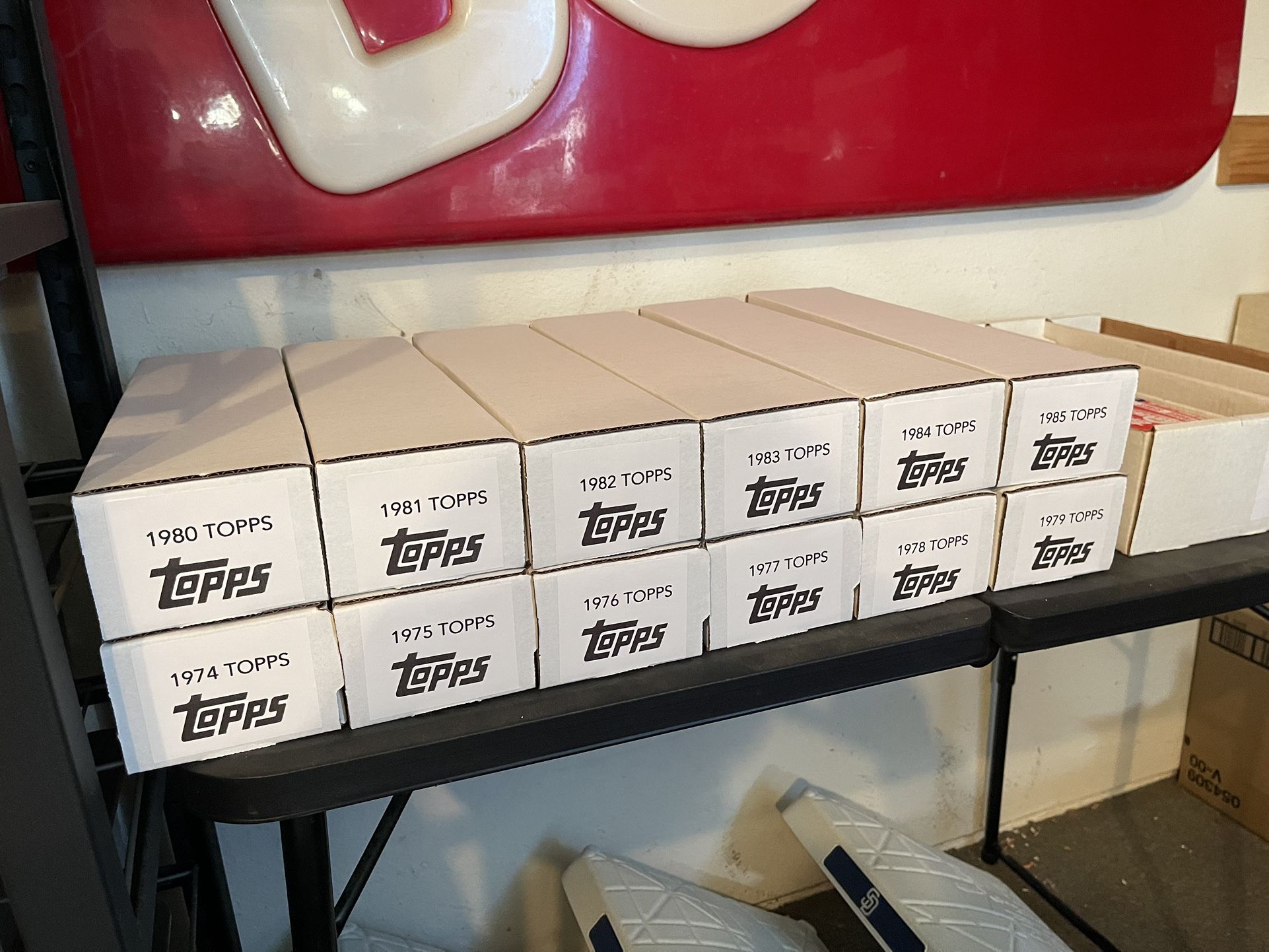 TOPPS BASEBALL SETS 1974 to Present Near Mint!!! for Sale in San Diego ...
