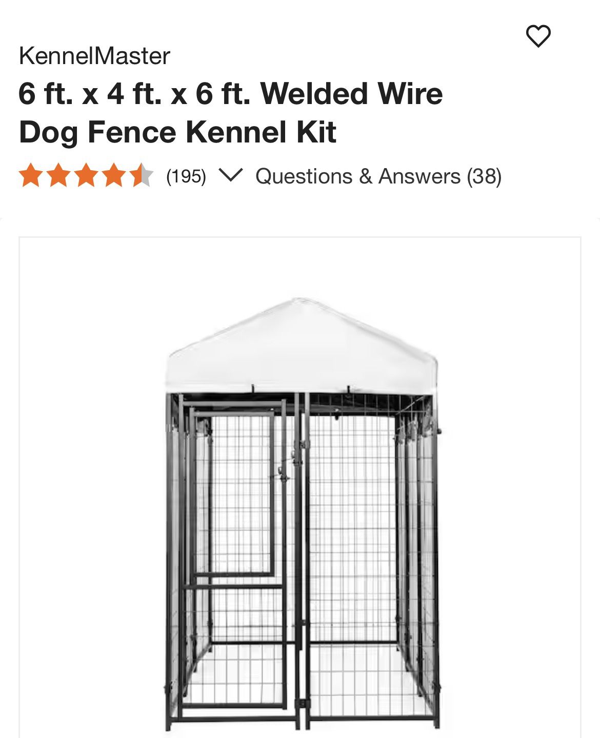 Kennel Master Dog Kennel