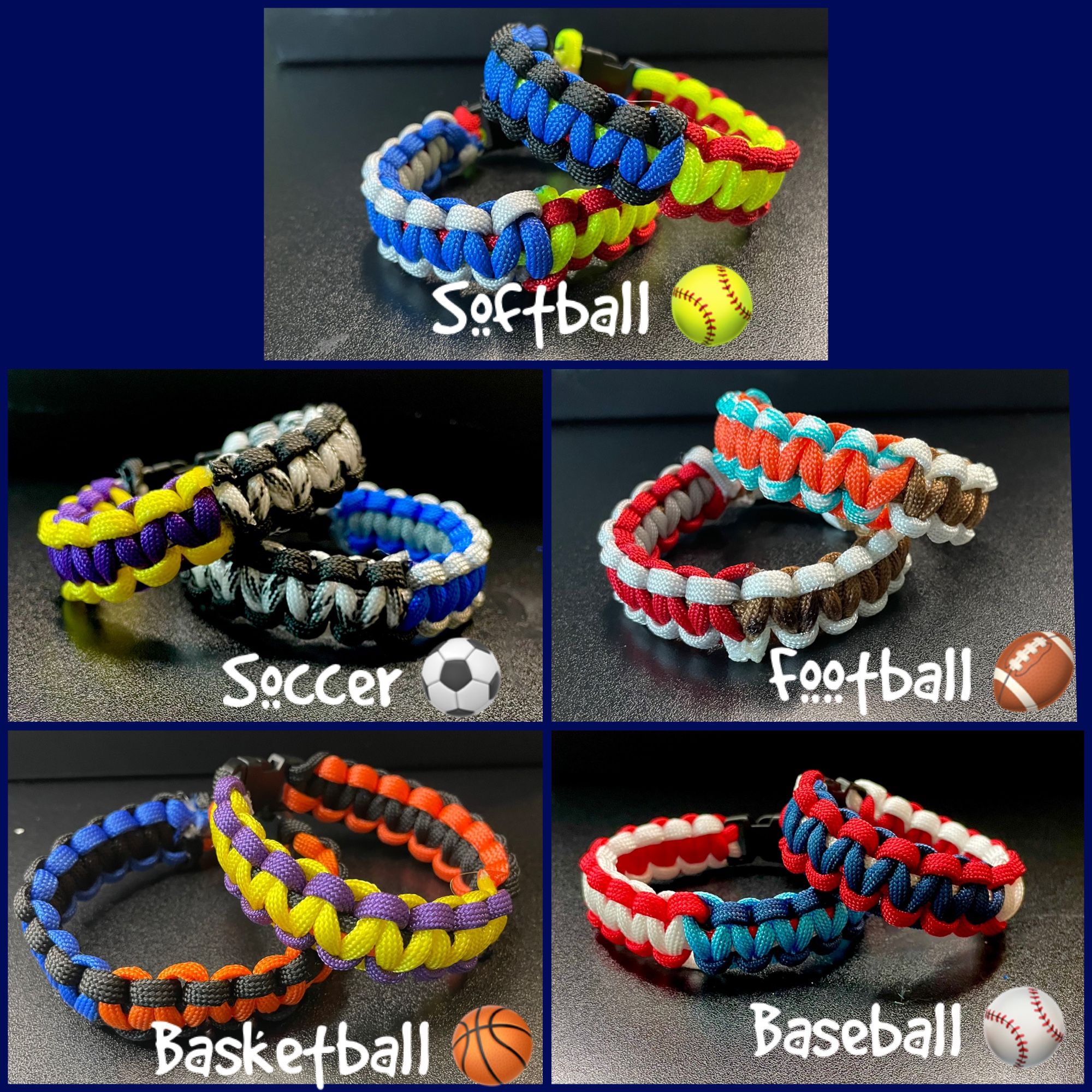 Paracord Bracelet Color Combinations
