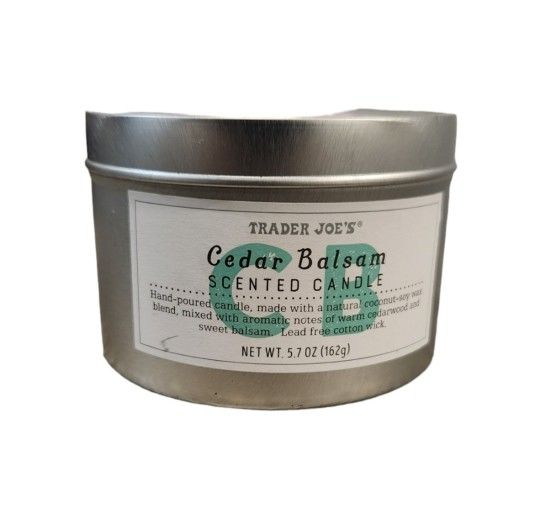 Trader Joe's Cedar Balm Scented Candle for Sale in Redmond, WA - OfferUp