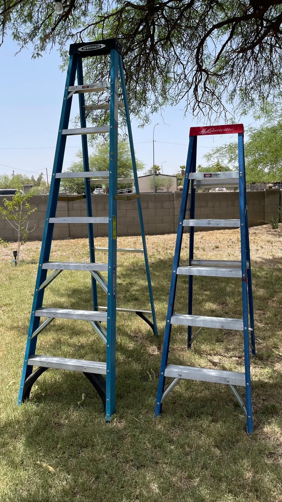 Two Like New Condition Ladders for Sale in Goodyear, AZ - OfferUp