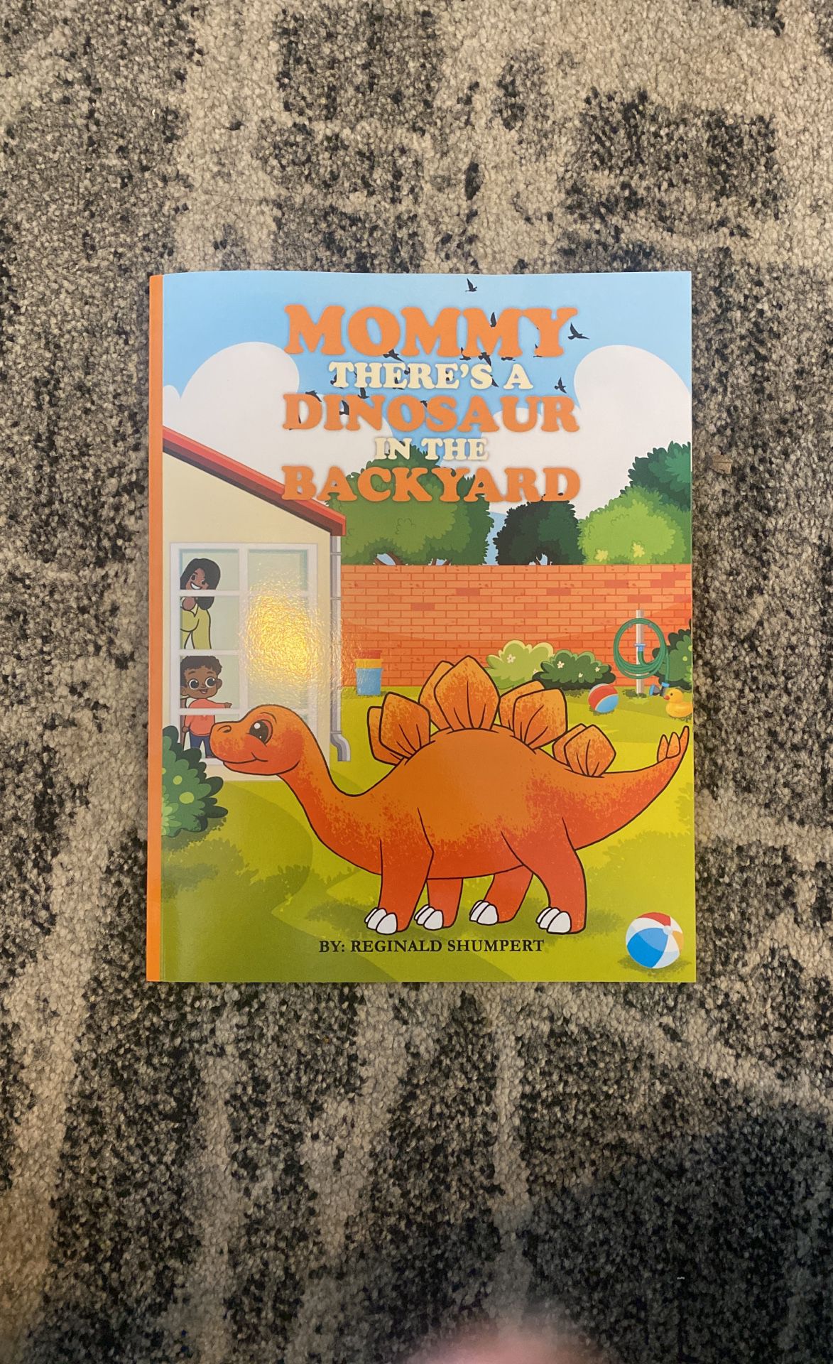 Children’s Book, Mommy Theres A Dinosaur In The Backyard for Sale in ...