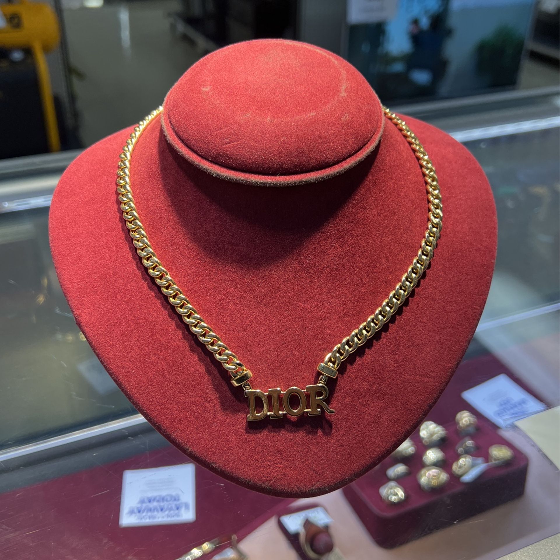 “dior” Cuban Necklace 14k for Sale in Houston, TX - OfferUp