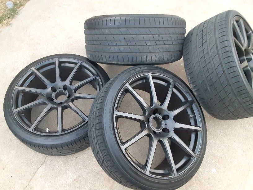 rims 20 wheels staggered fif on bmw cadillac cts ats camaro acura tl ...