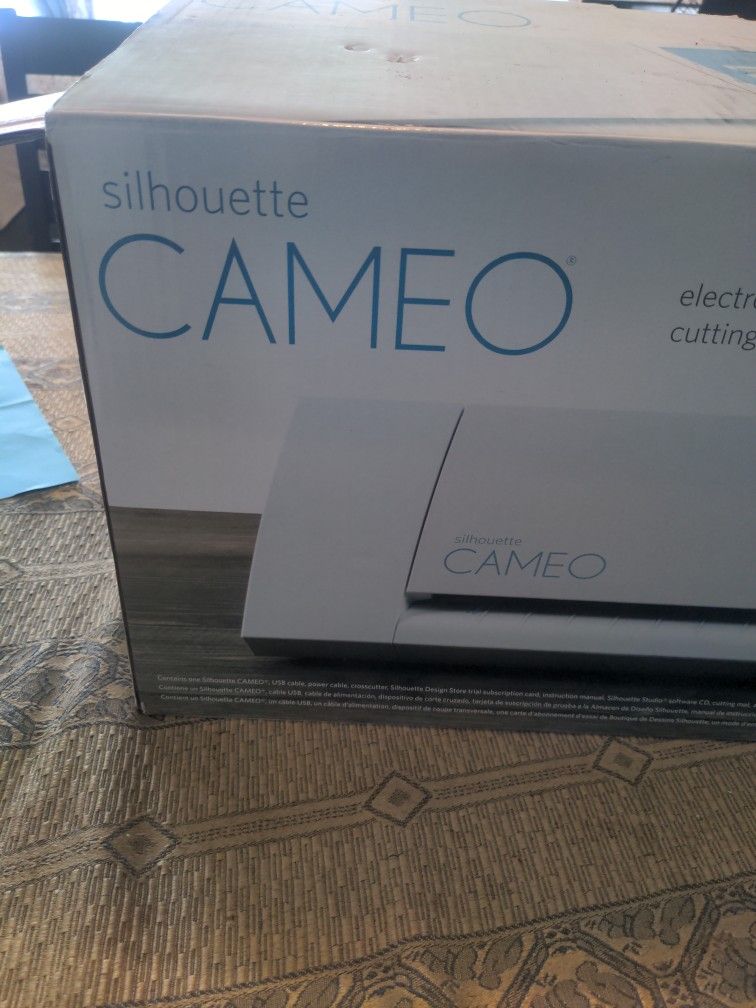 Silhouette Cameo Desktop Die Cut Craft Cutting Machine Used. for Sale ...