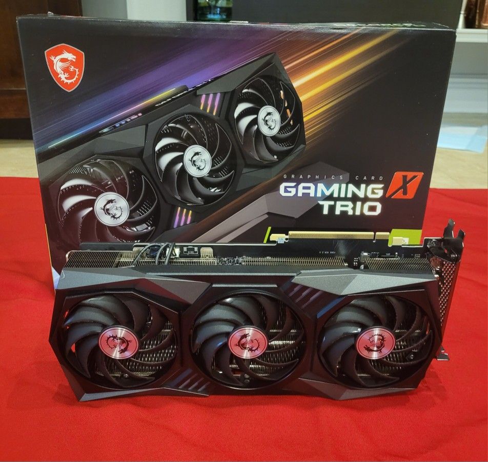 MSI GeForce RTX 3070 GAMING X TRIO 8GB GDDR6 Graphics Card for Sale in Princeton, FL - OfferUp