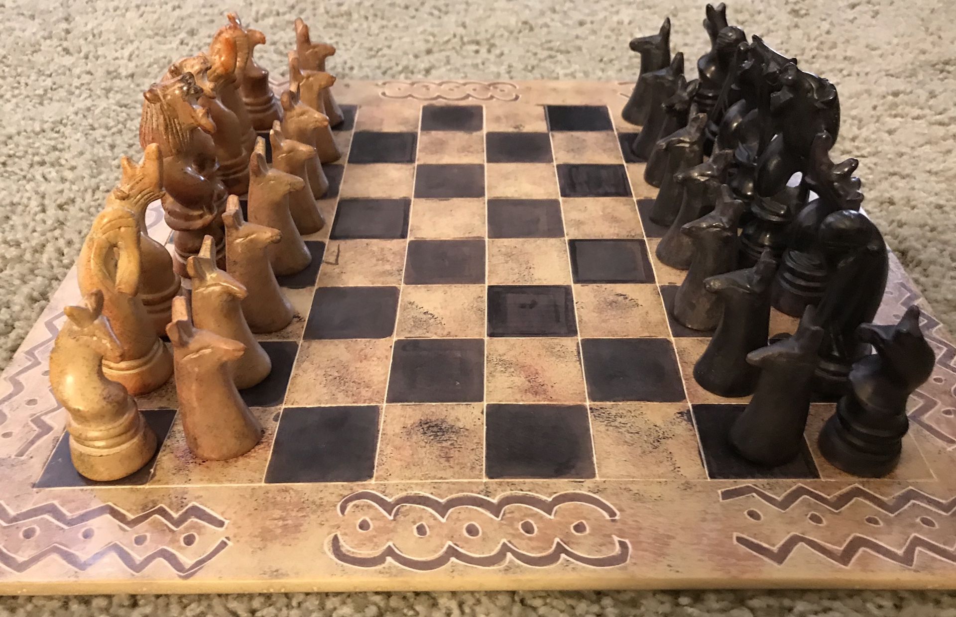Chess Set From Kenya, One-of-a-Kind for Sale in Marina del Rey, CA ...