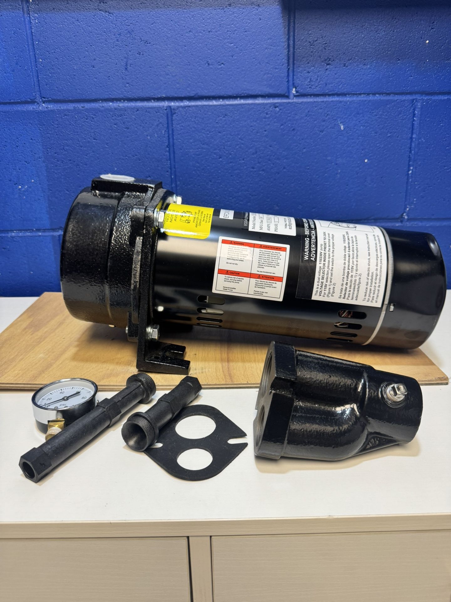 Deep Convertible Well Cast Iron Jet Pump 1 HP for Sale in Champions Gt ...