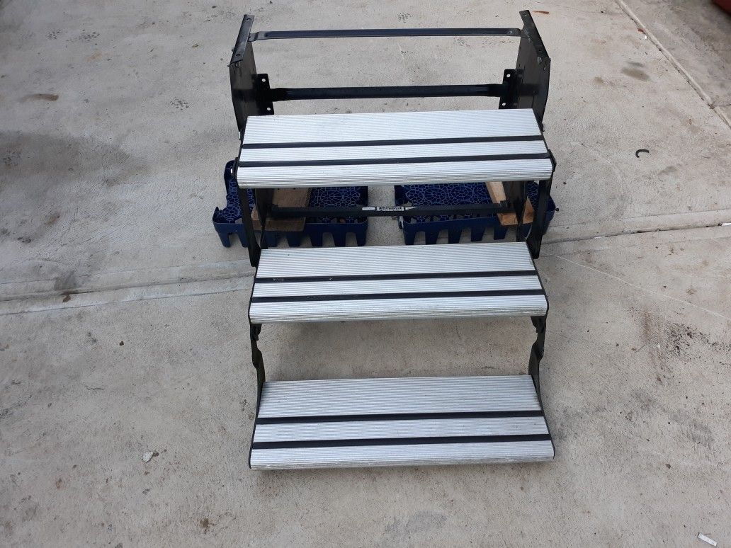Folding Steps Motorhome