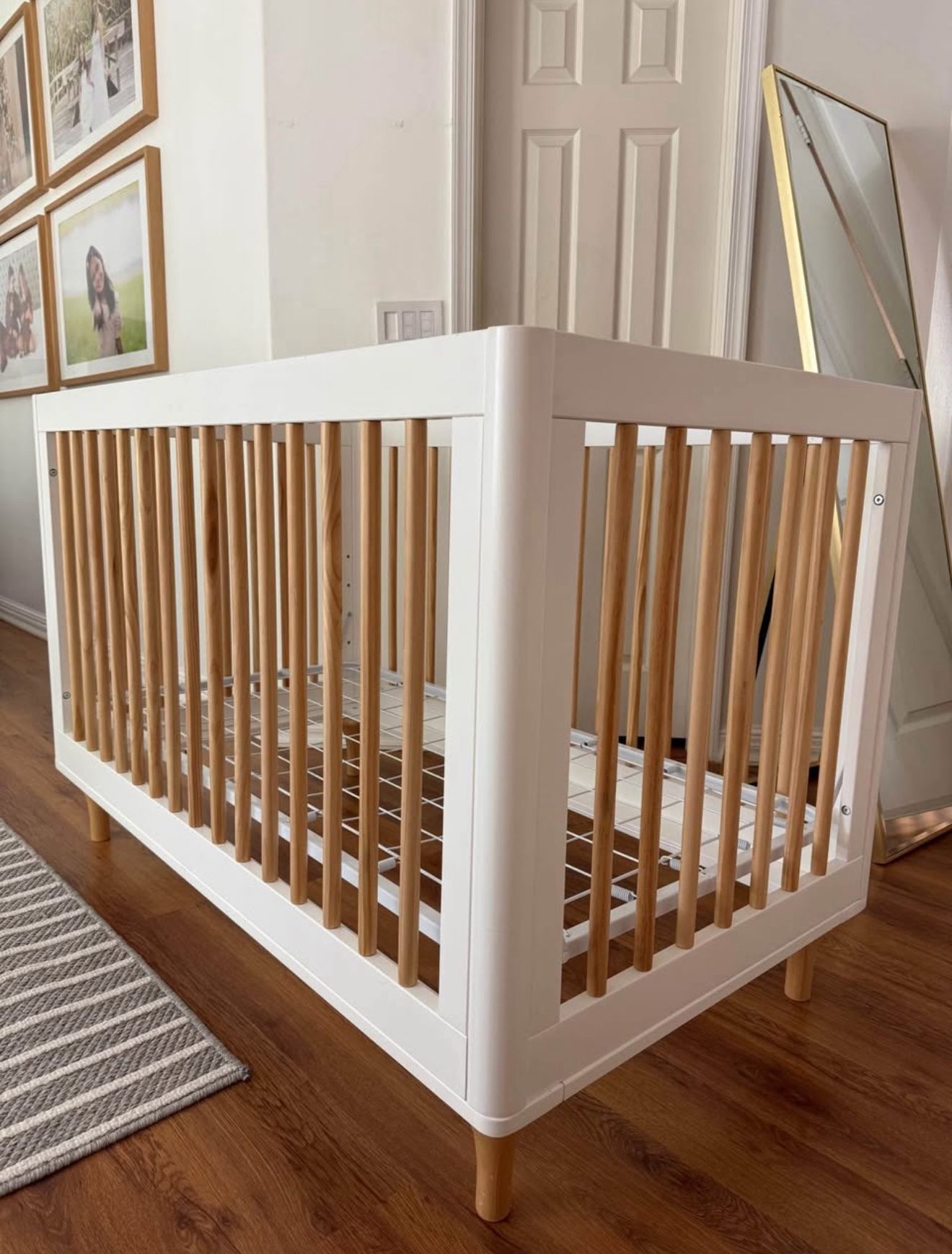 Babyletto Lolly 3in1 Convertible Crib with Toddler Bed Conversion Kit ...