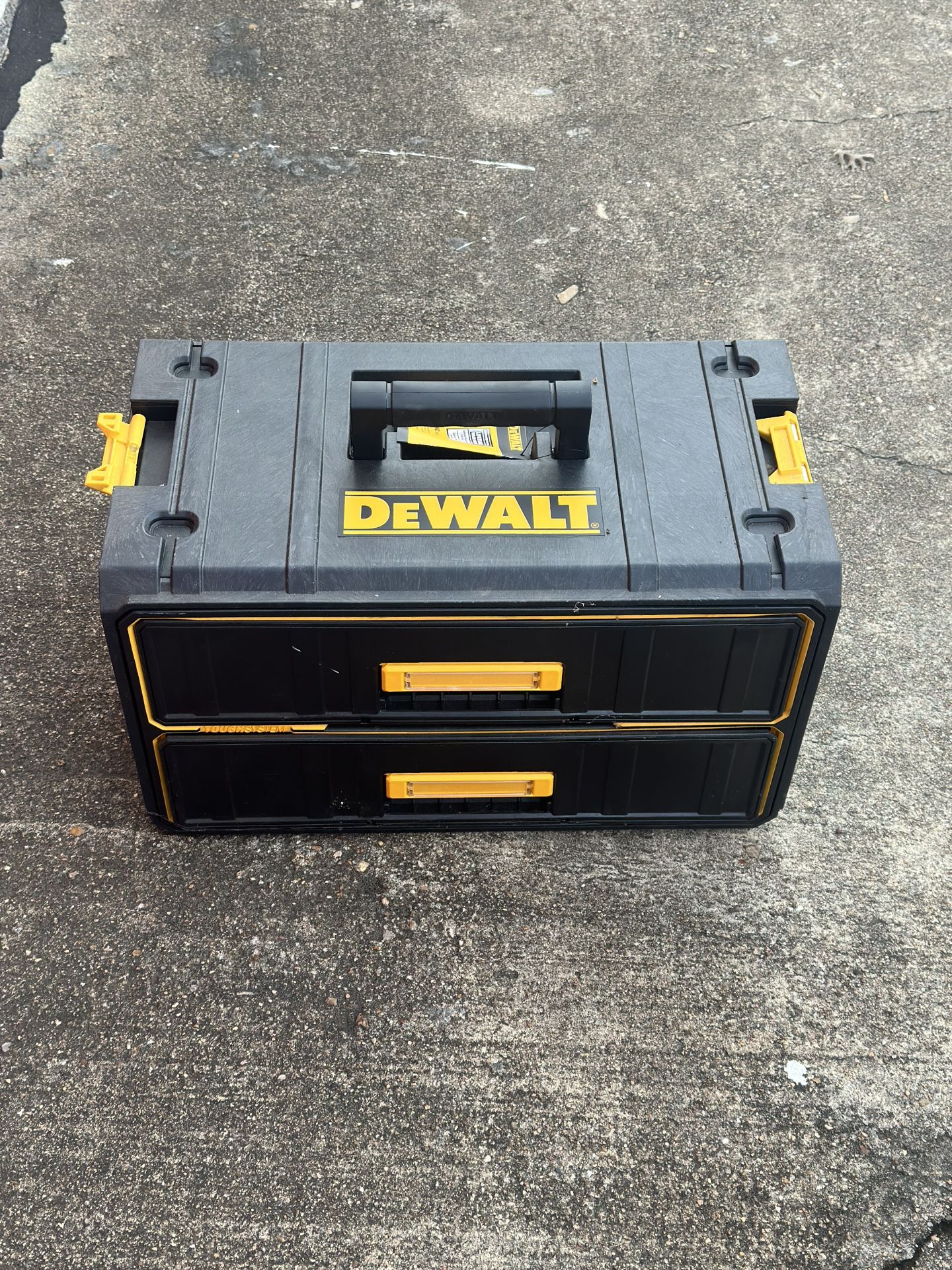 Dewalt Tough System Stackable Tool Box 2 Drawer for Sale in Katy, TX ...