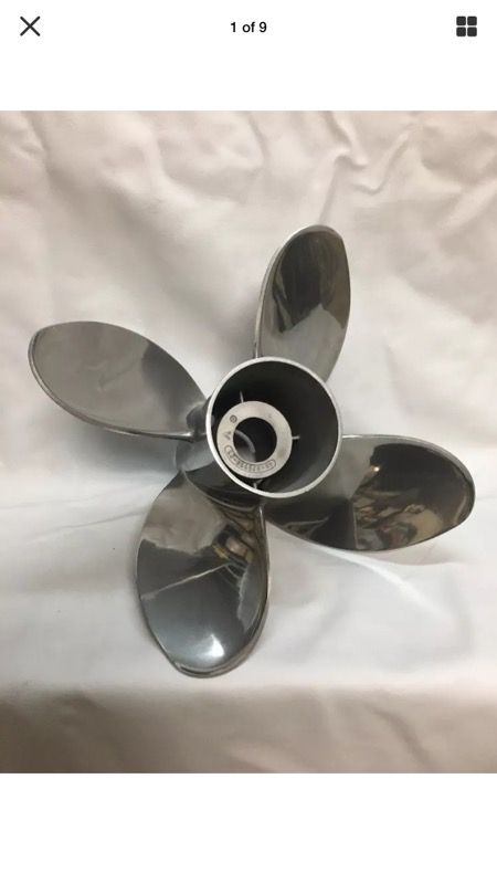 23P Mercury Trophy Plus Propeller 48-825938A47 4 Blade SS for Sale in ...