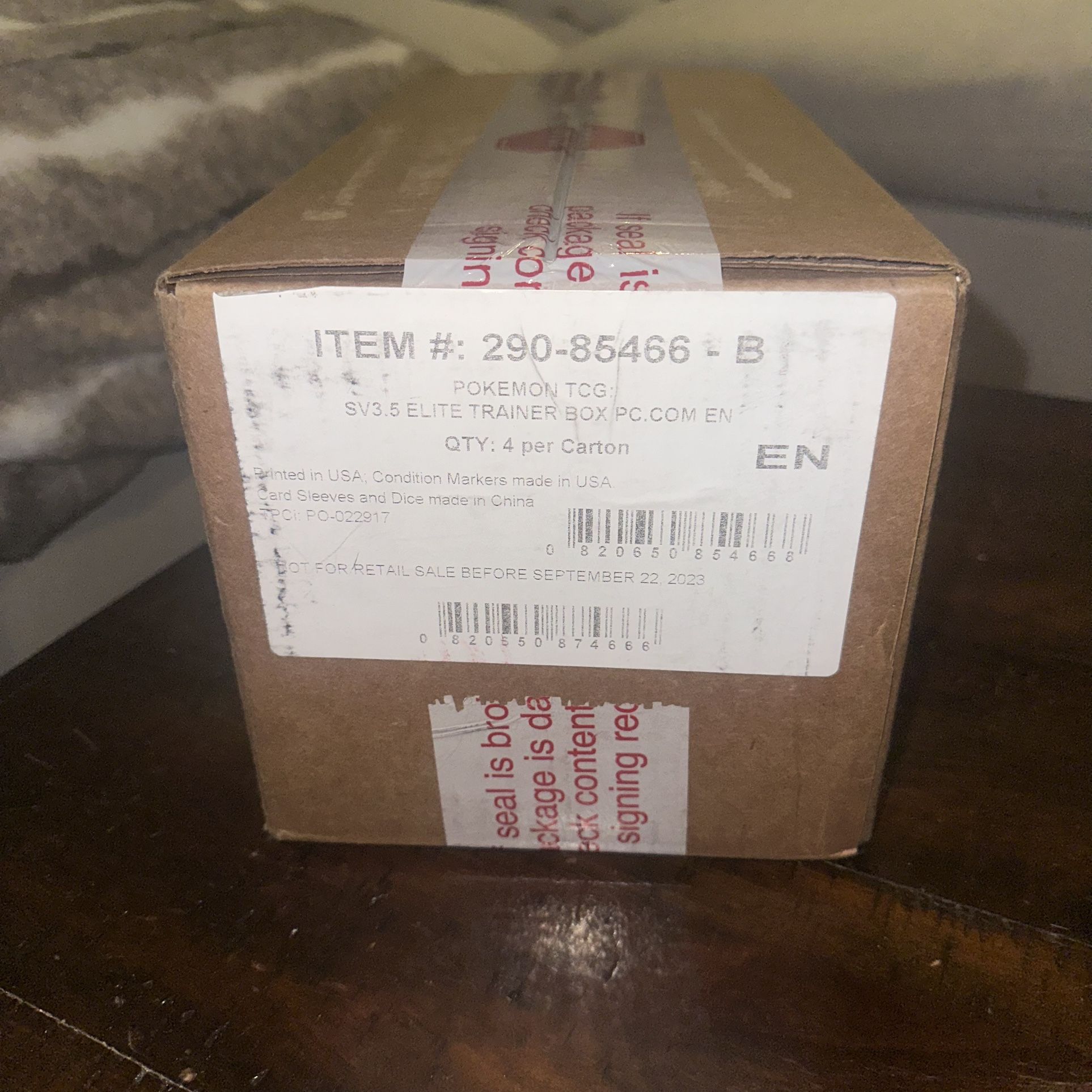 Pokemon Center Exclusive 151 ETB CASE OF 4 for Sale in Riverside, CA ...
